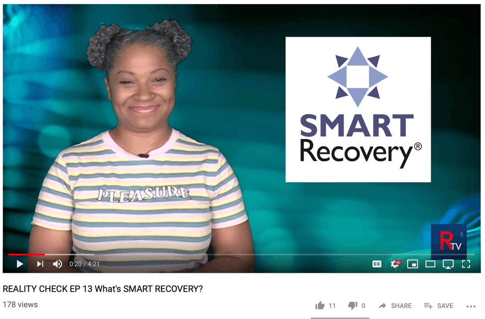 SMART Recovery Featured on YouTube Show Reality Check